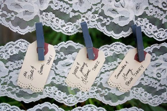 Pinzas para la decoración de tu boda • Beautiful Blue Brides