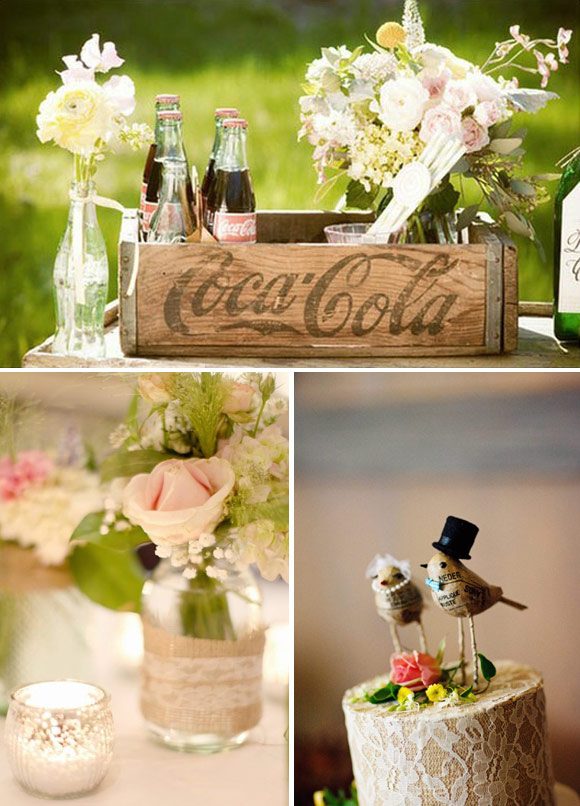 Imágenes e Ideas para inspirar tu boda. Parte 2 • Beautiful Blue Brides